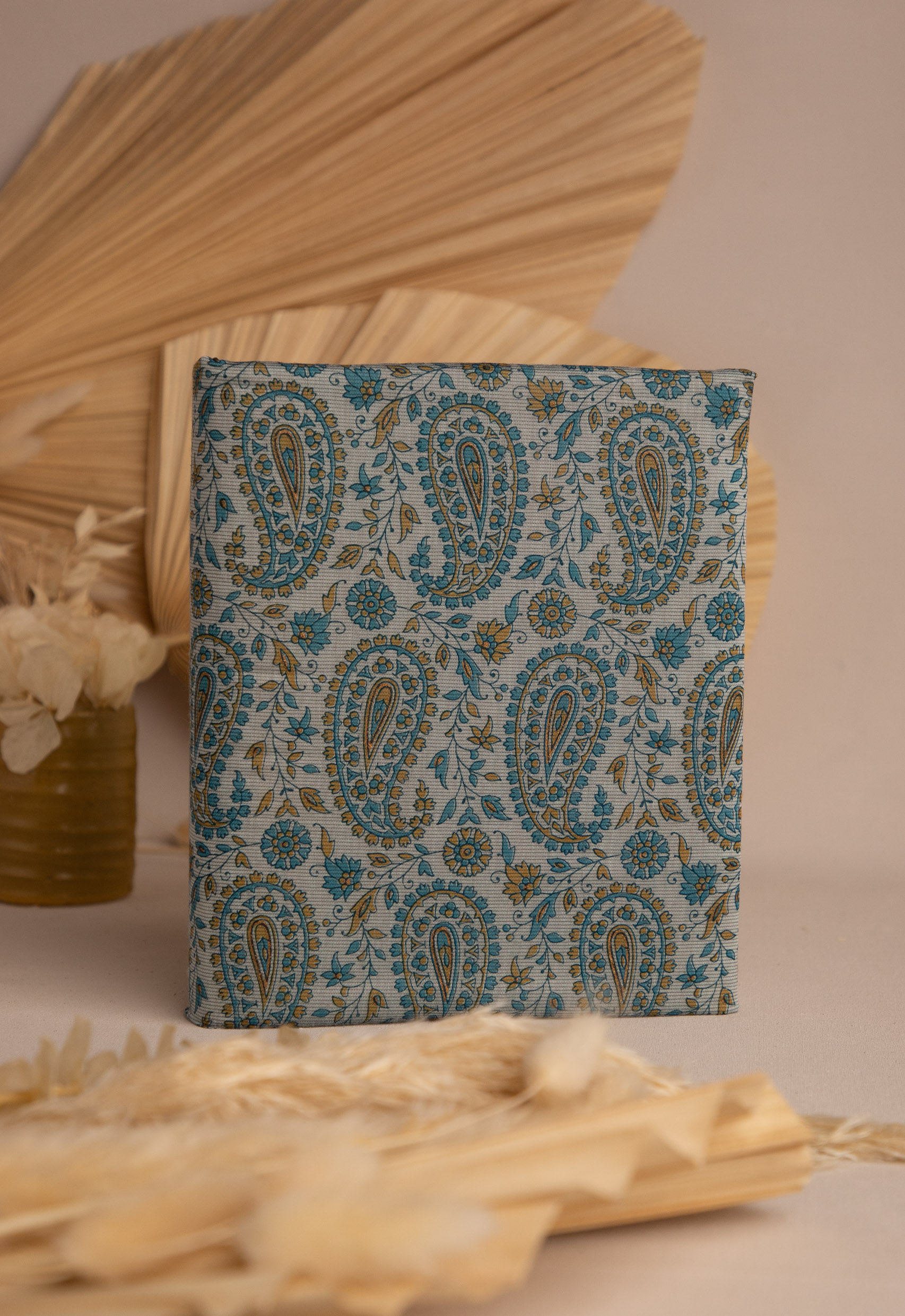 Upcycled Notebook - Caribbean Blue - Mint Ceylon